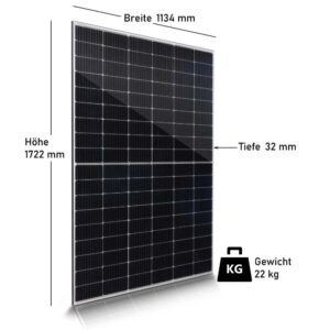 Balkonkraftwerk 600/820W 12m Anschlusskabel • vri:xx - smart energy